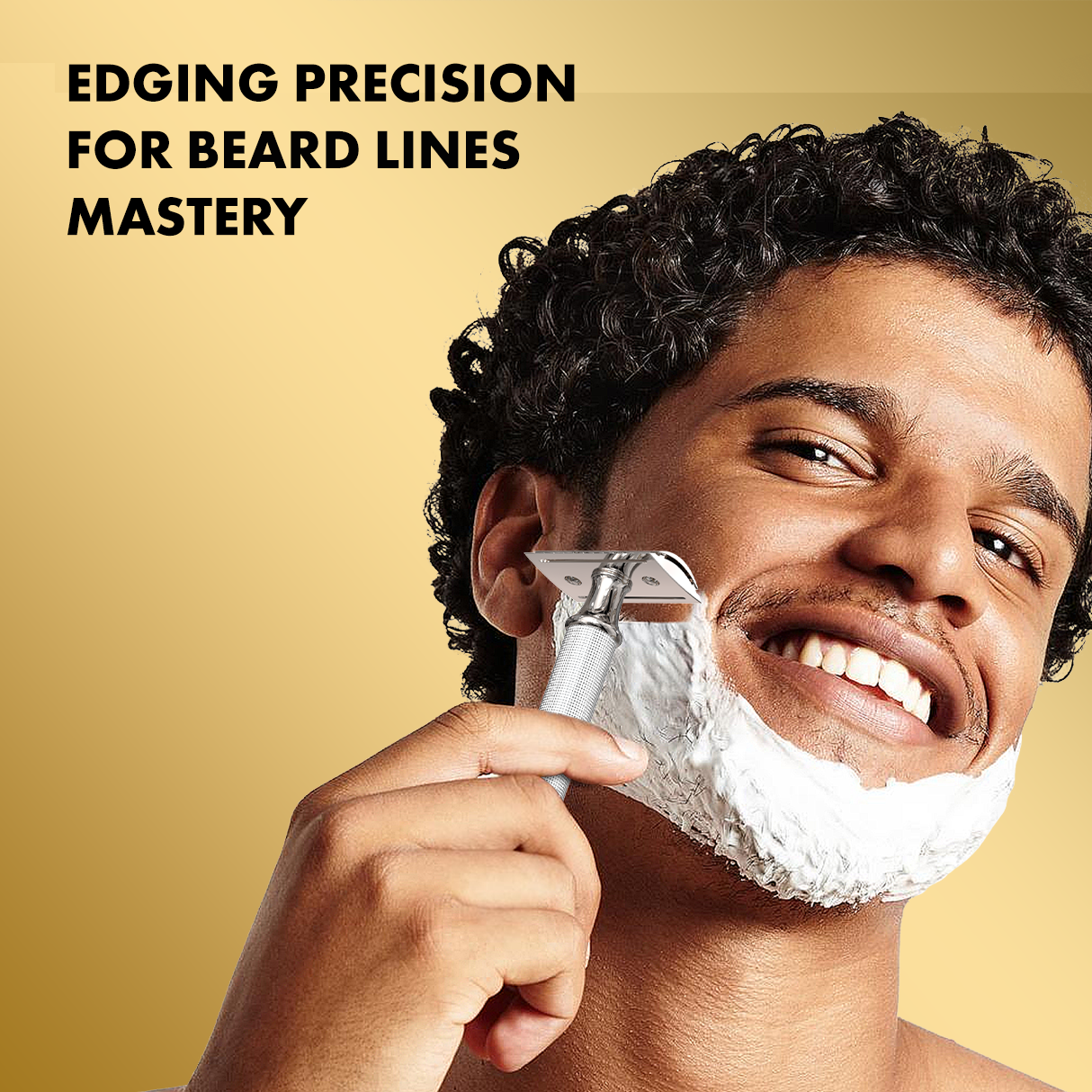 Classic Two-Piece Double Edge Safety Razor for Men of Color – ThatsSmoooth